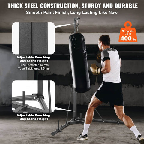 Free Standing Boxing Bag Stand Mount - Sweat Central